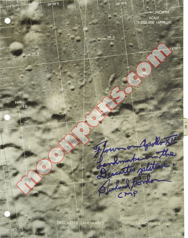 Apollo 12 Flown Maps