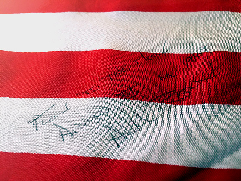 Apollo 12 Flown US Flag