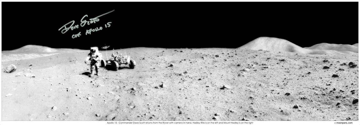 Dave Scott Astronaut Autographs