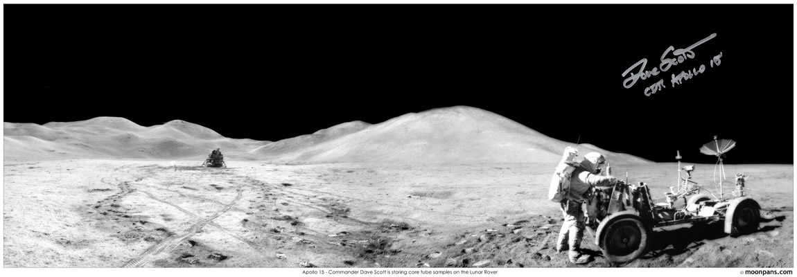 Dave Scott Astronaut Autographs