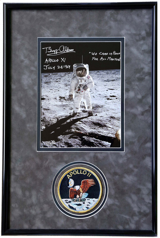 Buzz Aldrin signed 8x10 Photo