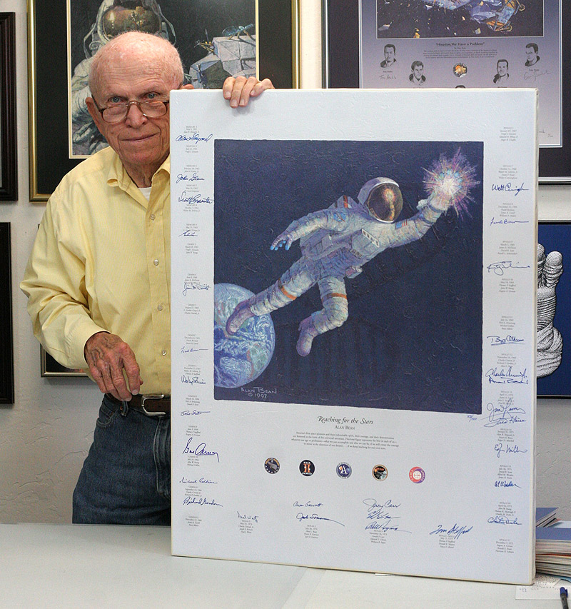 Alan Bean - Reaching For The Stars Signed by 30 Astronauts