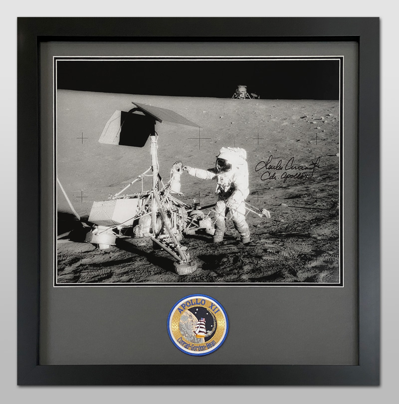 20x16 inch Pete Conrad signed photo