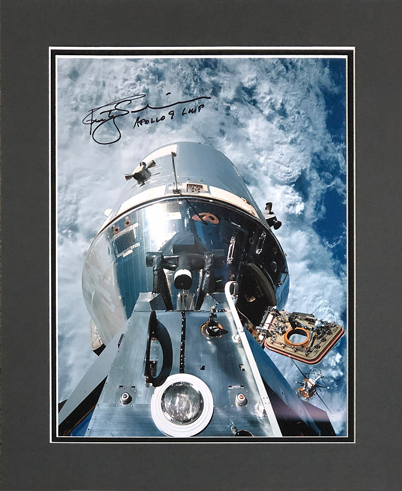Apollo 9 Rusty Schweickart Signed Print